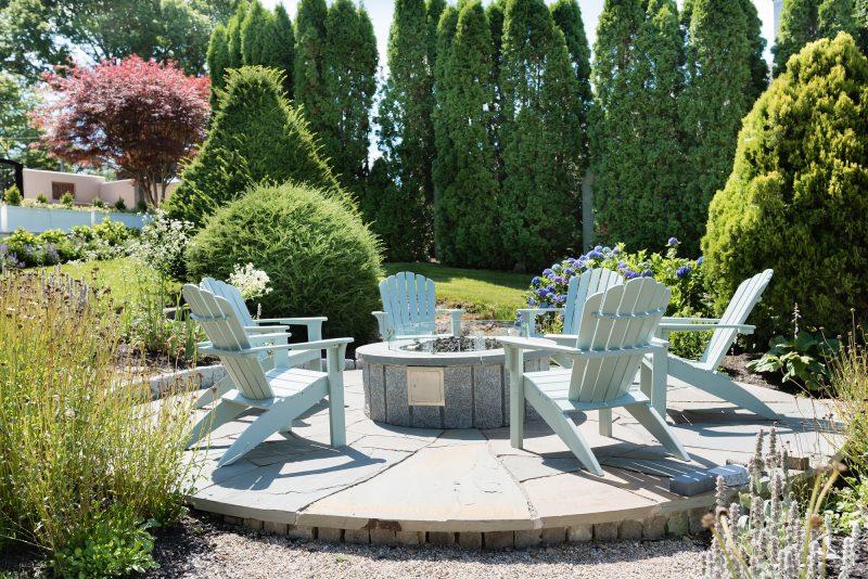 Backyard Stone Fire Pit | The Patio Company