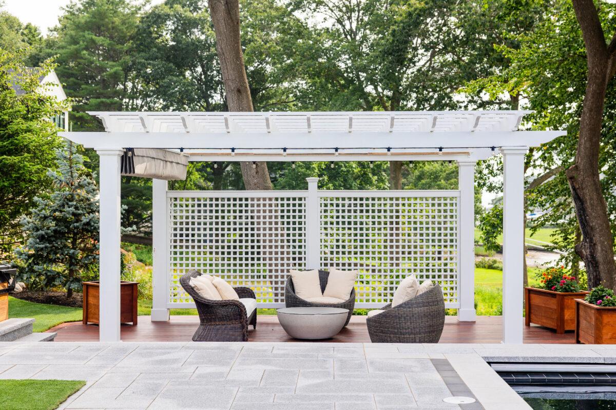 Modern Backyard Masterpiece in Manchester | The Patio Company